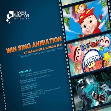 Lineup@MIPCOM 2011 | PDF