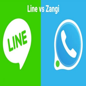 Line vs Zangi Messenger | PPT