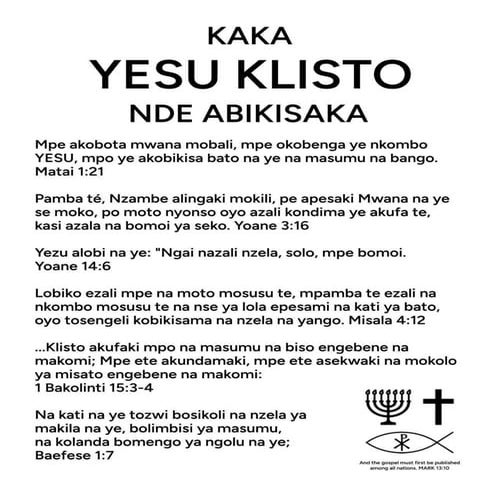 Lingala Gospel Tract - ONLY JESUS CHRIST SAVES.pdf