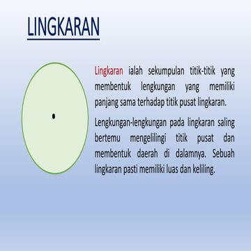 Lingkaran | PPT