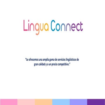 Lingua Connect Nuestros servicios | PDF