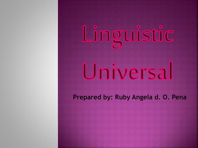 Morphology of tagalog | PPTX