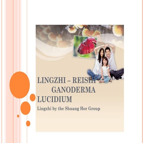 Ganoderma Lucidium Reishi Lingzhi fungi | PPT