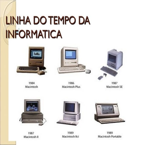 Historia Da Linha Do Tempo Dos Computadores