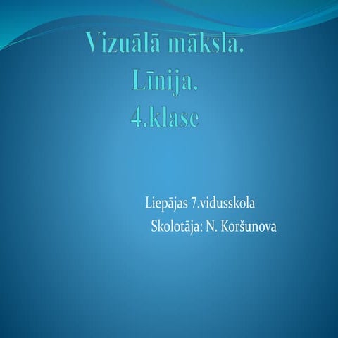 Linijas celms | PPTX