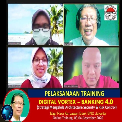 PELAKSANAAN Training "DIGITAL VORTEX - BANKING 4.0"_bagi Karyawan Bank BNC Jakarta | PPT
