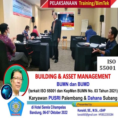 PELAKSANAAN + Link-link MATERI Training/BimTek _"Effective BUILDING & ASSET MANAGEMENT" (terkait ...