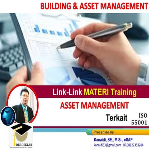 RENCANA + Link-link MATERI Training _"ASSET MANAGEMENT" (Terkait ISO 55001, KepMen BUMN No. 02 ...