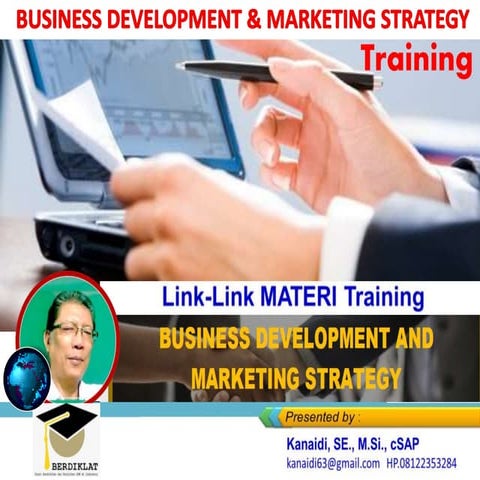 Link-Link MATERI Training "BUSINESS DEVELOPMENT & MARKETING STRATEGY" | PPT