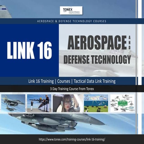 Link 16 training, Courses, Tactical Data Link (TDL) Training - Tonex ...