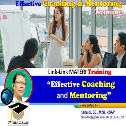 Link-Link MATERI Training _"Effective COACHING & MENTORING Skill" | PPT