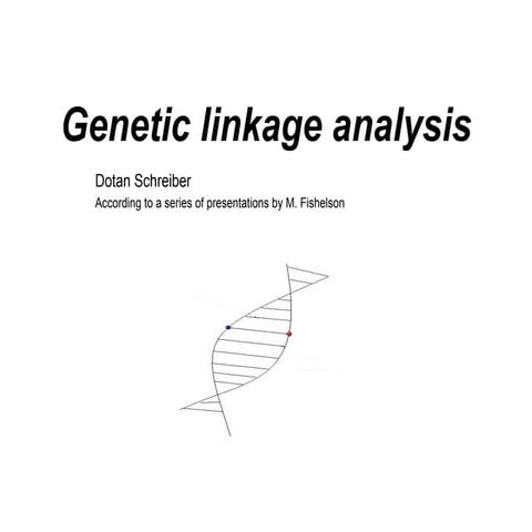 ChapterLectureGeneticLinkageAnalysis.ppt