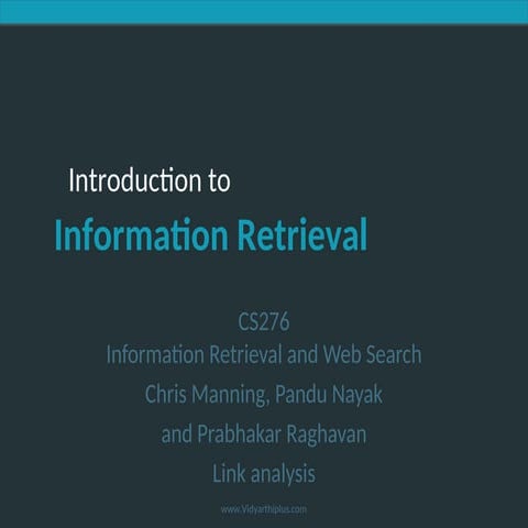 linkanalysis.pptfgfdgfgfgfgffgghfghgfhghgh | PPT