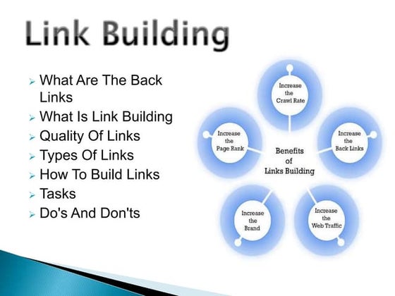 SEO Benefits of Link Building for Websites | PPT