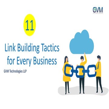 Link Building Tactics - 2023 | PPTX