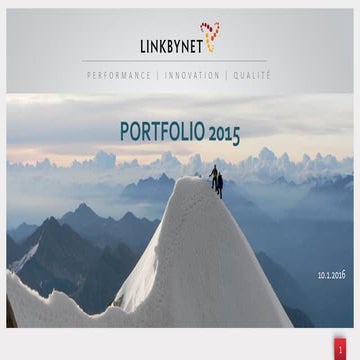Linkbynet portfolio 20160115 en | PDF