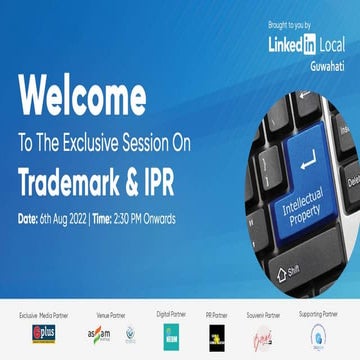 Trademark and Intellectual Property Rights 2022 | PPTX