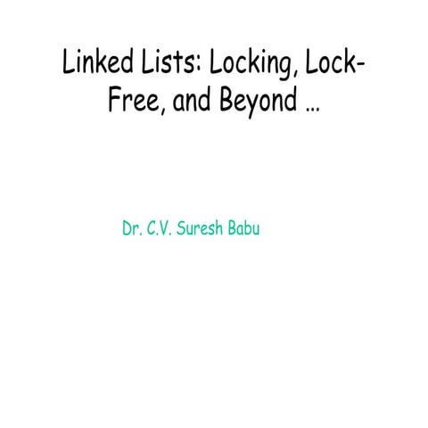 Linked Lists Ppt 1200