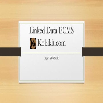 Linked Enterprise Data Ecm With 