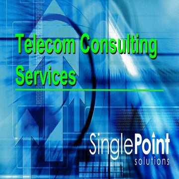 Why Use a Telecom Consultant? | PPT
