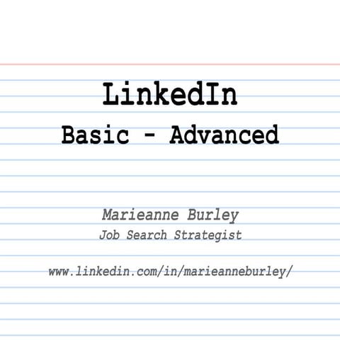 LinkedIN Curriculum | PPTX