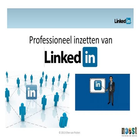 Linkedin workshop voor Beginners 2013 | PPT