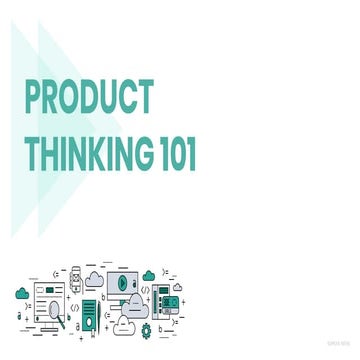 Product Thinking 101 | PDF