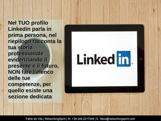 Linkedin Tips: Profilo multilingua | PPT