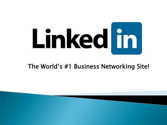 LinkedIn powerpoint | PPTX | Social Networking | Internet