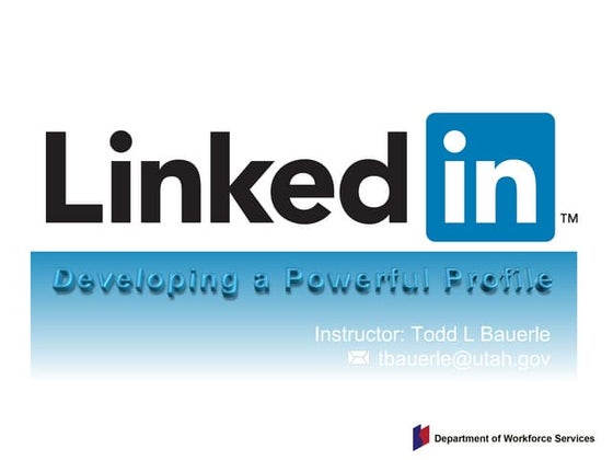 LinkedIn Profile Cheat Sheet | PDF