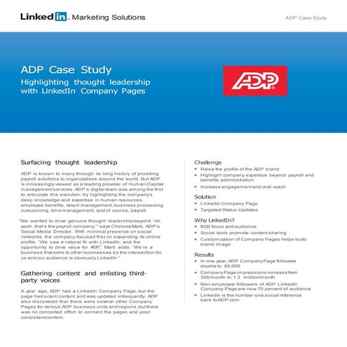 Linkedin adp case_study_us_en | DOCX | Social Networking | Internet