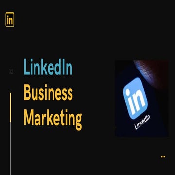 Linkedin Business Marketingpptx