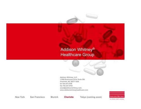 Addison Whitney: Consumer | PDF | Advertising Industry | Industries