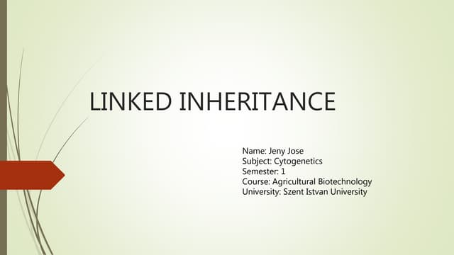 Sex Linked Inheritance Pdf 9514