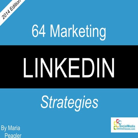 Linked in marketing strategies | PPT