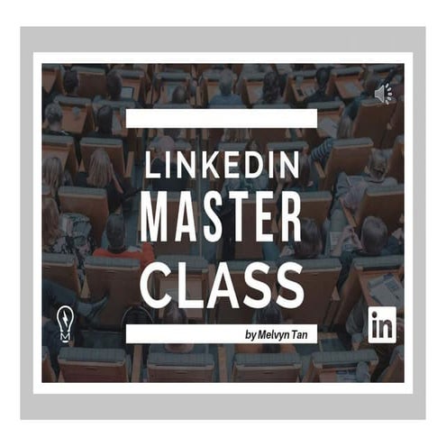LinkedIn Master Class - Get Discovered & Grow Your Influence | PDF