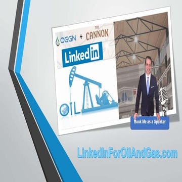 Linkedin for Oil, Gas & Energy | PPTX
