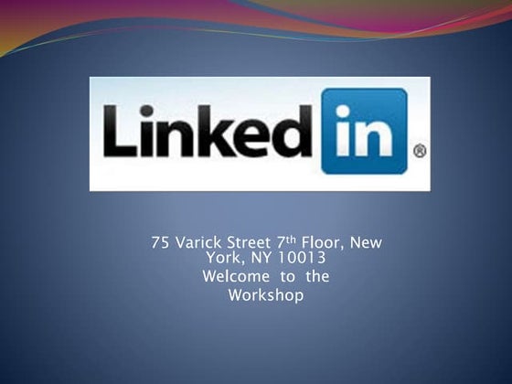 LinkedIn powerpoint | PPTX | Social Networking | Internet