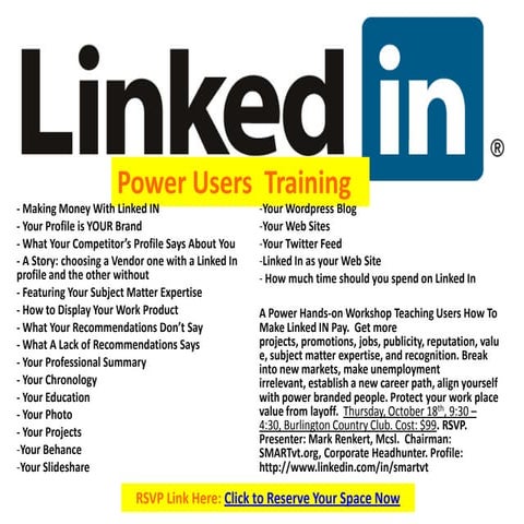 Making Money With Linked In | PPT