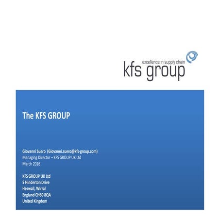 KFS GROUP Introduction | PDF