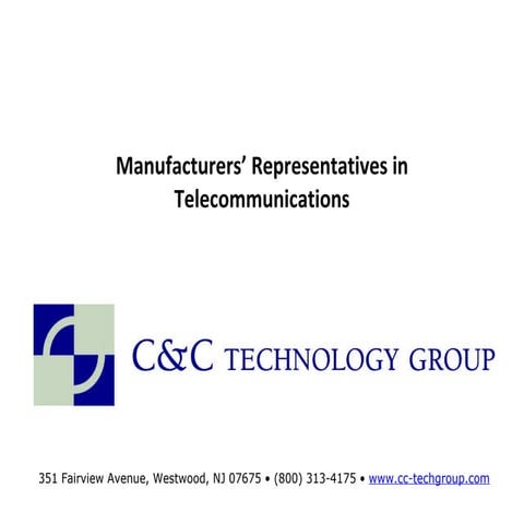 C&C Technology Group Overview | PPT | Manufacturing Industry | Industries