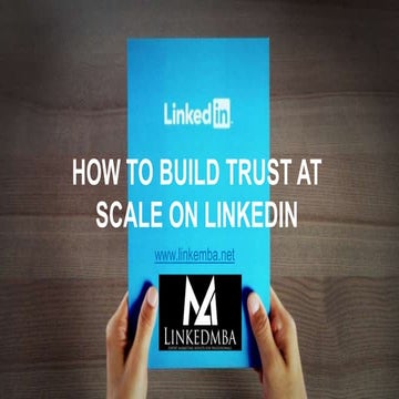 Linkedin presentation | PPT