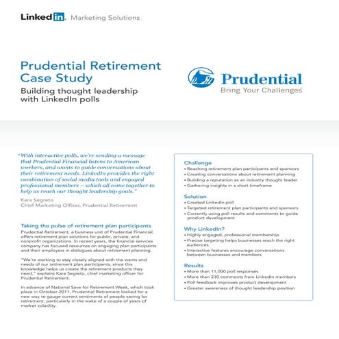 Prudential Case Study | PDF