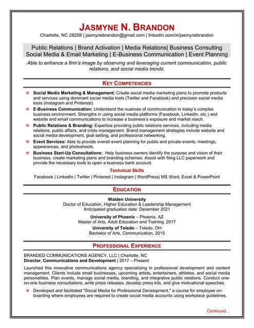 Samantha williams resume _2013 | DOC