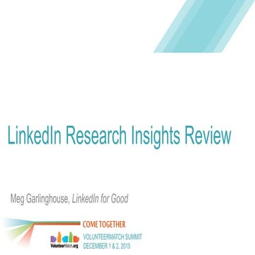 LinkedIn Research Insights Review | PPT