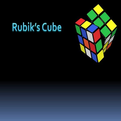 The Rubiks Cube And Your Money | PPTX