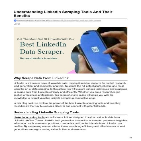 Understanding LinkedIn Data Mining Tools Features And Benefits.pdf