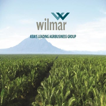 Wilmar International Corporate Presentation 2017 | PDF