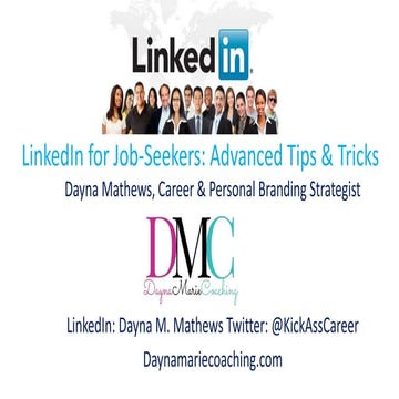 LinkedIn Tips & Tricks for Job-Seekers | PPTX