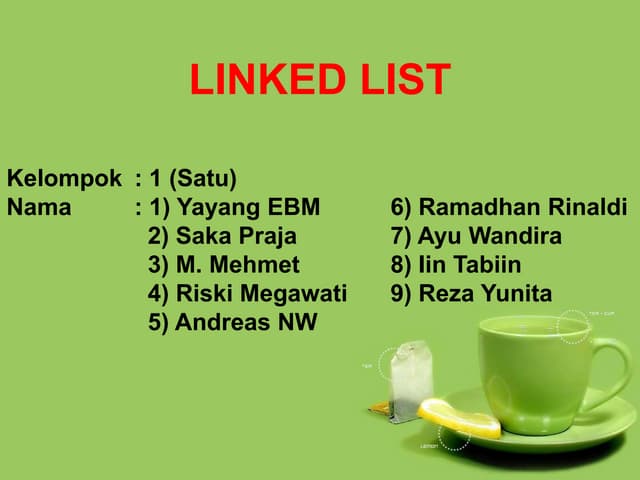 PPT KELOMPOK III LINEAR SINGLY LINKED LIST.pptx